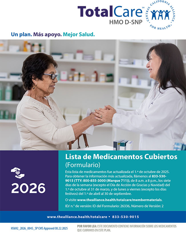 TotalCare (HMO D-SNP) List of Covered Drugs (Formulary) - Central ...