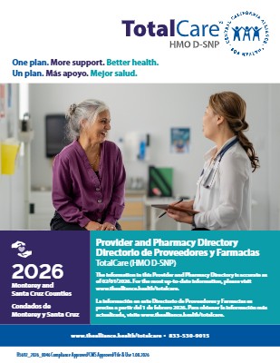 Monterey and Santa Cruz County TotalCare Provider Directory - Central ...